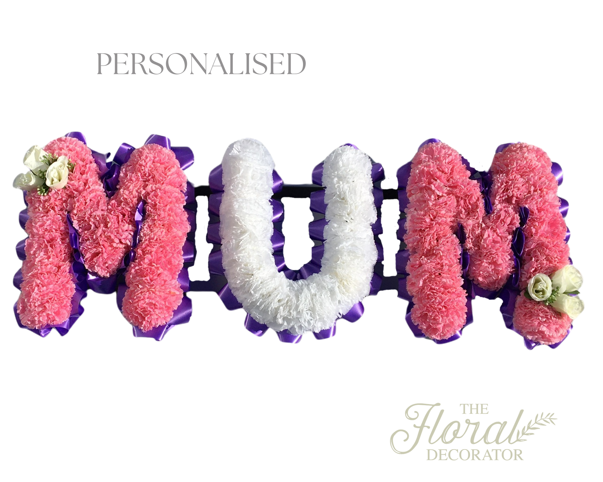 Funeral Letters/Numbers – Silk Blossom Company